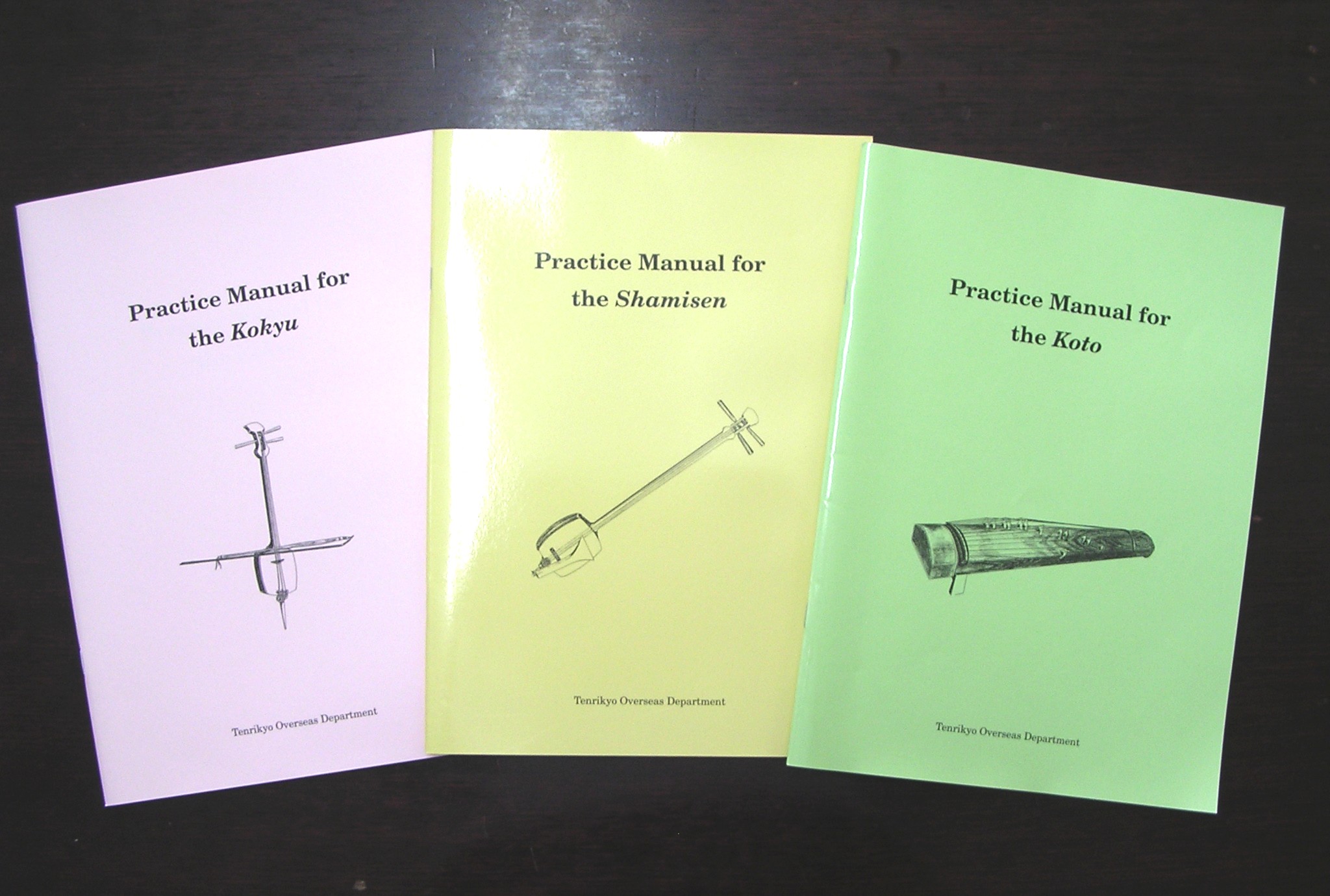 Practice Manual for the Kokyu, the Shamisen, and the Koto